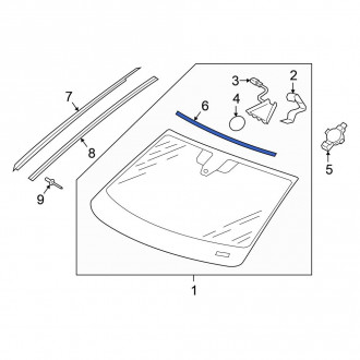 Volkswagen Arteon OEM Window Parts | Visors, Regulators — CARiD.com