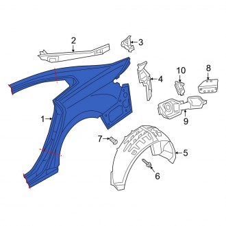 Volkswagen Arteon Body Parts | Collision Repair, Restoration - CARiD.com