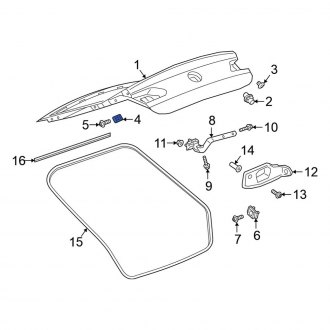 Volkswagen ID.4 Trunk & Tailgate Hardware — CARID.com