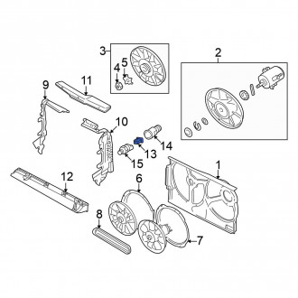 Volkswagen OEM Engine Cooling Parts | Radiators, Fans, Pumps — CARiD.com