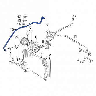 Volkswagen Cabrio OEM A/C & Heating Parts | Systems, Compressors ...