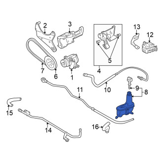 Volkswagen Cabrio Power Steering Reservoirs | Caps, Seals — CARiD.com