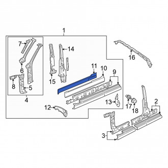 Volkswagen Cabrio Rocker Panels, Floor Pans, Moldings — CARiD.com