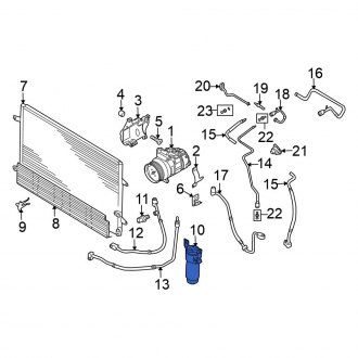 Volkswagen Phaeton OEM A/C & Heating Parts | Systems, Compressors ...