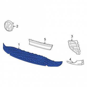 Volkswagen ID.4 OEM Bumpers | Genuine Front & Rear Bumpers — CARiD.com