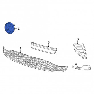 Volkswagen ID.4 Replacement Grilles | Moldings, Brackets - CARiD.com