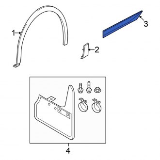 Volkswagen ID.4 Replacement Fender Moldings & Trim | CARiD