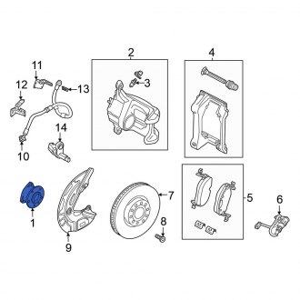 Volkswagen ID.4 Wheel Hubs | Assemblies, Bearings, Bolts, Seals — CARiD.com