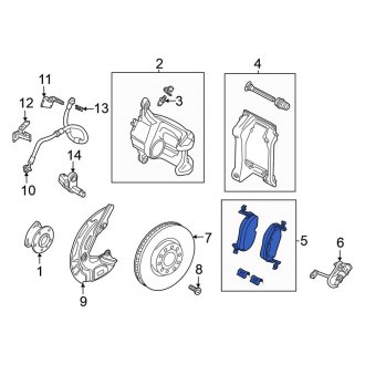 Volkswagen ID.4 OEM Brake Parts - Pads, Bleeders, Rotors | CARiD