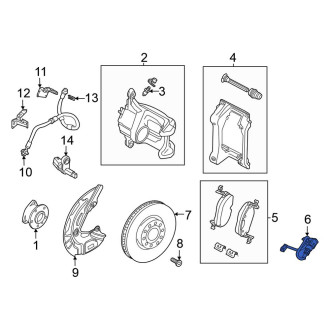 Volkswagen ID.4 Brake System Sensors & Connectors — CARiD.com