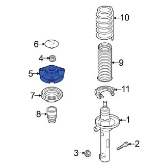 Volkswagen ID.4 Shock & Strut Mounts | Rear, Front — CARiD.com
