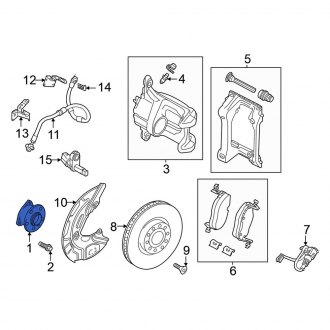 Volkswagen ID.4 Wheel Hubs - Assemblies, Bearings, Bolts, Seals | CARiD