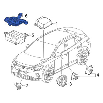 Volkswagen ID.4 Air Bag Parts | Sensors, Modules, Clocksprings — CARiD.com