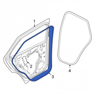 Volkswagen ID.4 Door Seals & Weatherstripping | CARiD