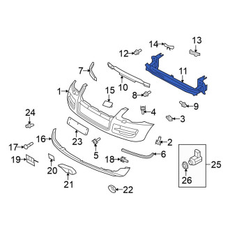 Volkswagen Touareg OEM Bumpers | Genuine Front & Rear Bumpers — CARiD.com