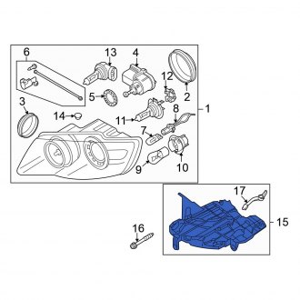 Volkswagen Touareg OEM Interior Parts | Audio, Floor Mats — CARiD.com