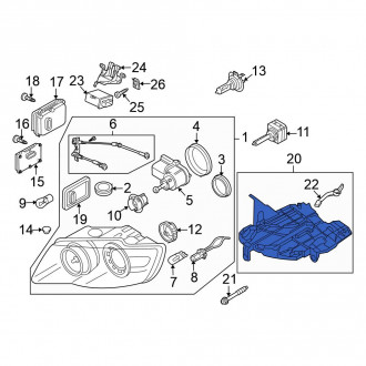 Volkswagen Touareg OEM Interior Components — CARiD.com