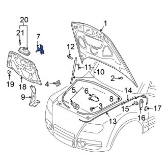 Volkswagen Touareg Hood Locks & Hood Latches — CARiD.com