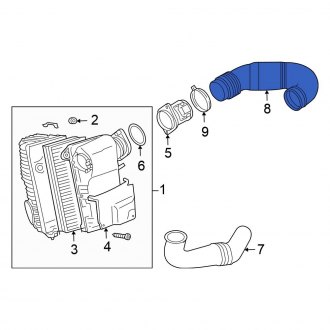 Volkswagen Touareg OEM Air Intake Parts | Filters, Manifolds — CARiD.com
