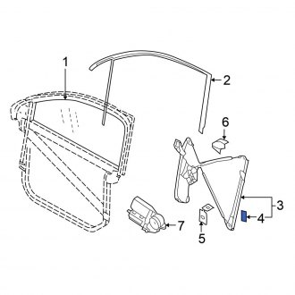 Volkswagen Touareg Window Hardware — CARID.com