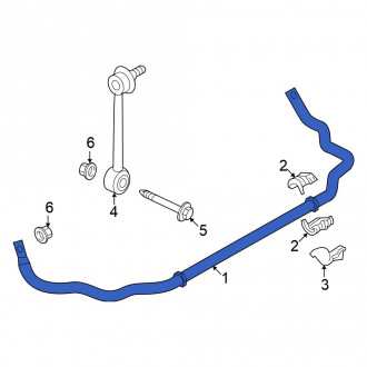 Volkswagen Touareg Sway Bars & Parts | Bushings, End Links — CARiD.com