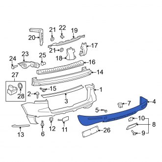 Volkswagen Touareg Replacement Bumper Spoilers & Valances — CARiD.com