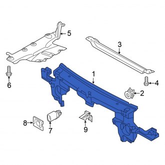 Volkswagen Touareg Radiator Supports | CARiD