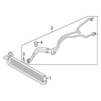 2016 Volkswagen Touareg OEM Transmission Parts | Coolers — CARiD.com