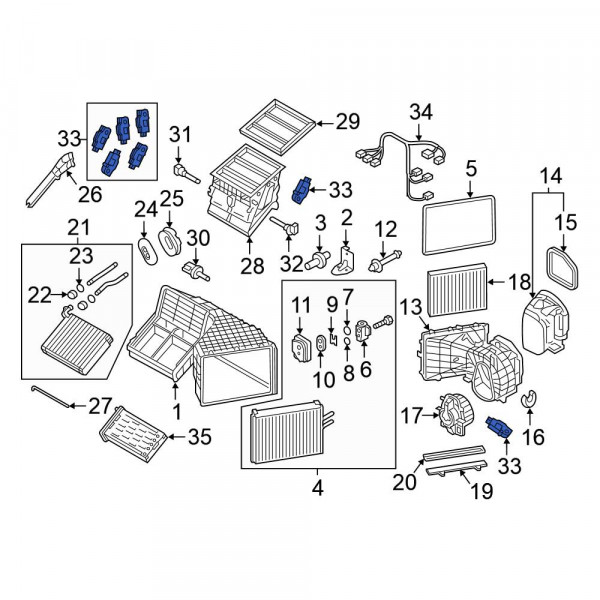 Volkswagen OE 8K0820511D - HVAC Air Adjustment Control Motor