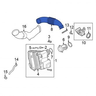 Volkswagen Touareg OEM Air Intake Parts | Filters, Manifolds — CARiD.com