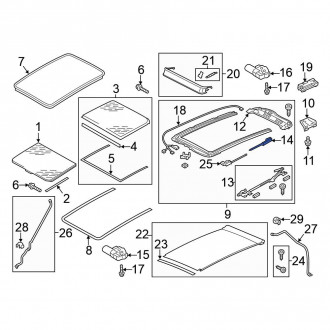 Volkswagen Touareg Sunroofs & Components — CARiD.com