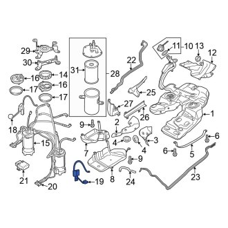 Volkswagen Touareg OEM Fuel System Parts | Pumps, Lines — CARiD.com