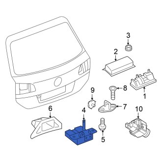 Volkswagen Touareg Trunk/Tailgate Handles & Locks — CARID.com