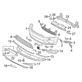 Volkswagen Touareg Bumper Inserts & Covers | Front, Rear — CARiD.com