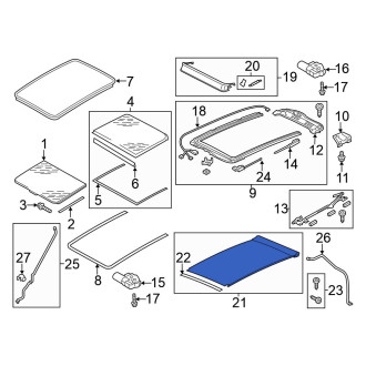 Volkswagen Touareg Sunroofs & Components — CARiD.com