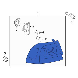 Volkswagen Touareg OEM Lighting | Headlights, Fog & Tail Lights — CARiD.com