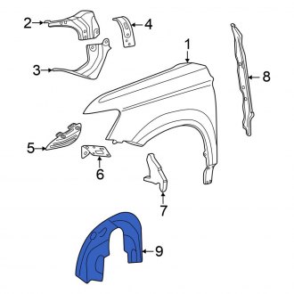 Volkswagen Taos OEM Fenders | Factory Front & Rear Fenders — CARiD.com