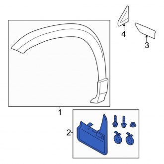 Volkswagen Taos OEM Fenders | Factory Front & Rear Fenders — CARiD.com