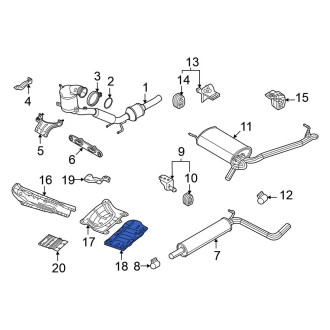 Volkswagen Taos OEM Exhaust Parts | Systems, Tips, Pipes — CARiD.com