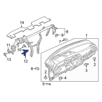 Volkswagen Taos Interior Brackets & Hardware — CARiD.com