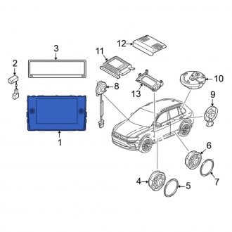 Volkswagen Taos OEM Audio & Electronics | Speakers, Stereos — CARiD.com