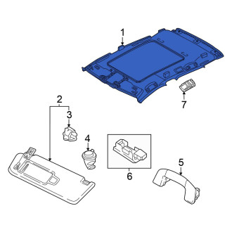 Volkswagen Taos Replacement Headliners — CARiD.com