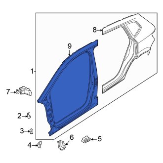 Volkswagen Taos OEM Chassis Frames & Body Parts | Tubs, Doors — CARiD.com