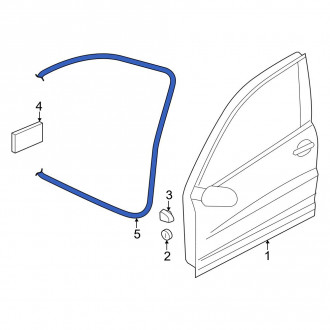 Volkswagen Taos Door Seals & Weatherstripping – CARiD.com