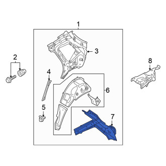 Volkswagen Taos OEM Quarter Panels & Parts | Rear & Front — CARiD.com