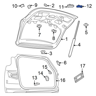 Volkswagen Taos Trunk/Tailgate Handles & Locks — CARID.com
