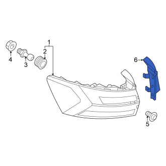 Volkswagen Taos OEM Tail Lights | LED, Fiber Optic — CARiD.com