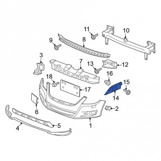 Volkswagen Tiguan OEM Exterior & Body Parts — CARiD.com