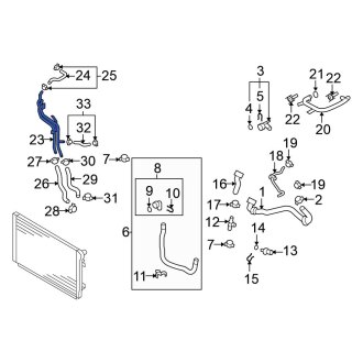 Volkswagen CC OEM Engine Cooling Parts - Radiators, Fans | CARiD