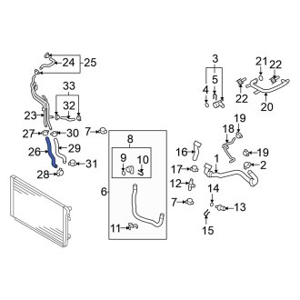 Volkswagen Tiguan OEM Engine Cooling Parts | Radiators, Fans — CARiD.com